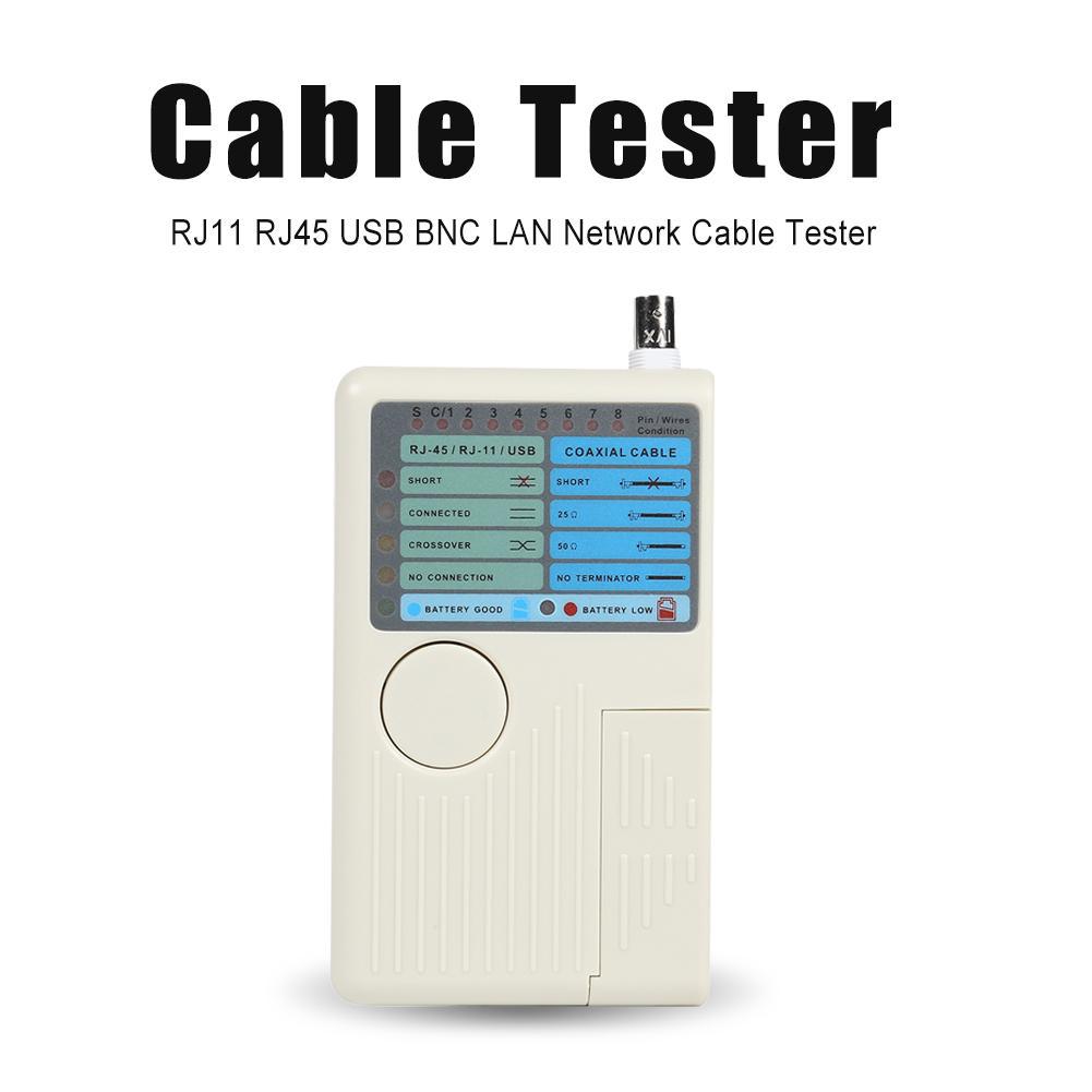 Network Cable Tester Trackers Detector Line Finder,4-in-1 Portable LAN ...