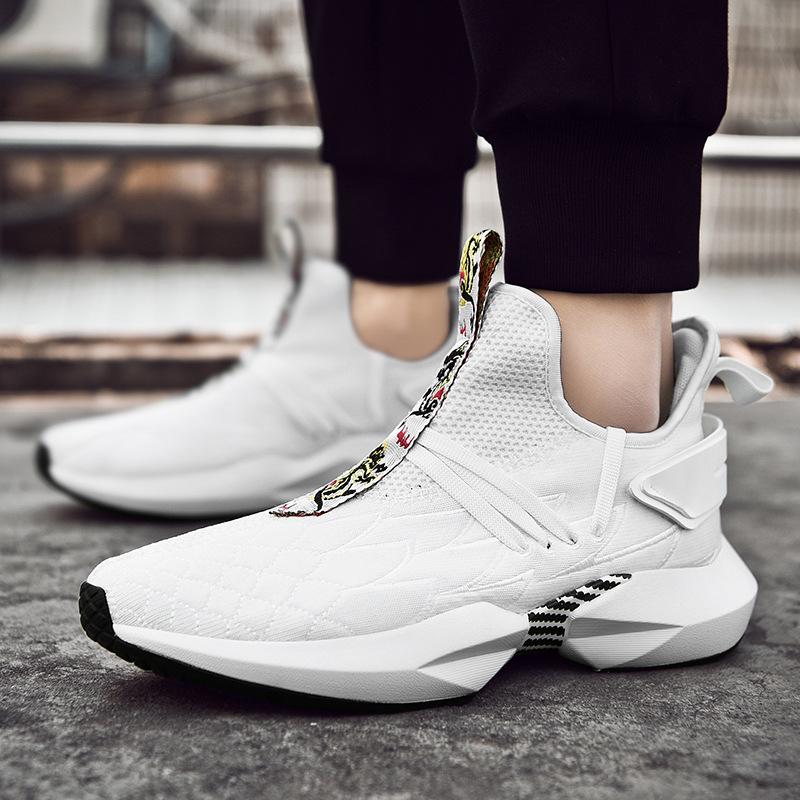 Buy Running Shoes Lightweight Breathable Mesh Fabric Shoes Casual Shoes ...