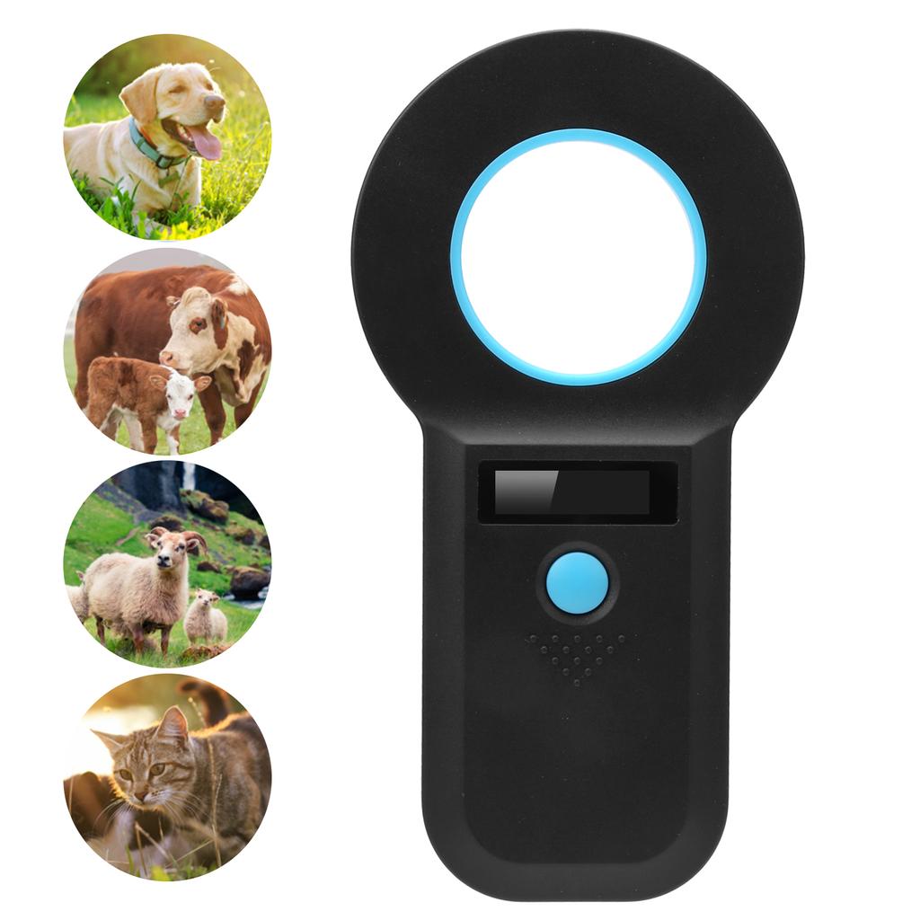 Buy Animal Chip Reader Microchip Bluetooth Scanner for RFID Portable ...