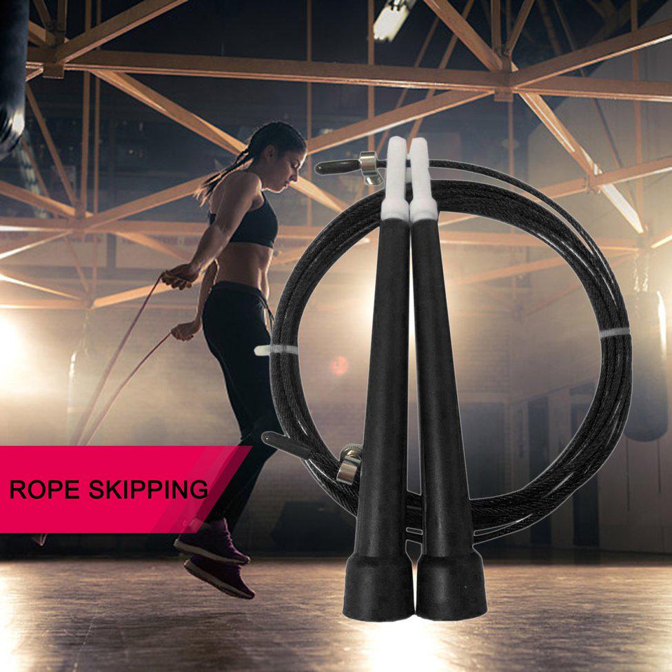 Steel Wire Jump Rope Ultra-speed Ball Bearing Skipping Rope Jumping ...