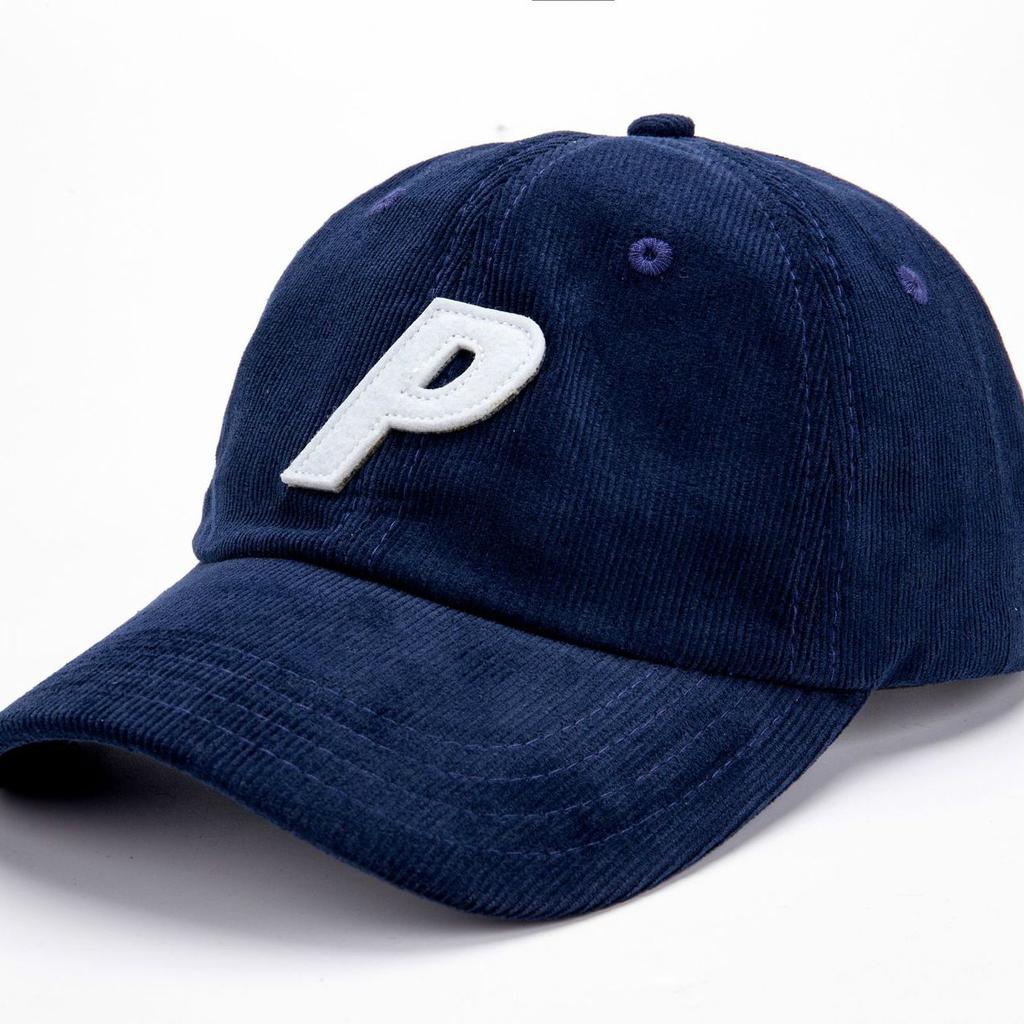 Buy P Letter Korean Corduroy Baseball Cap Curved Brim Hat All-match P ...