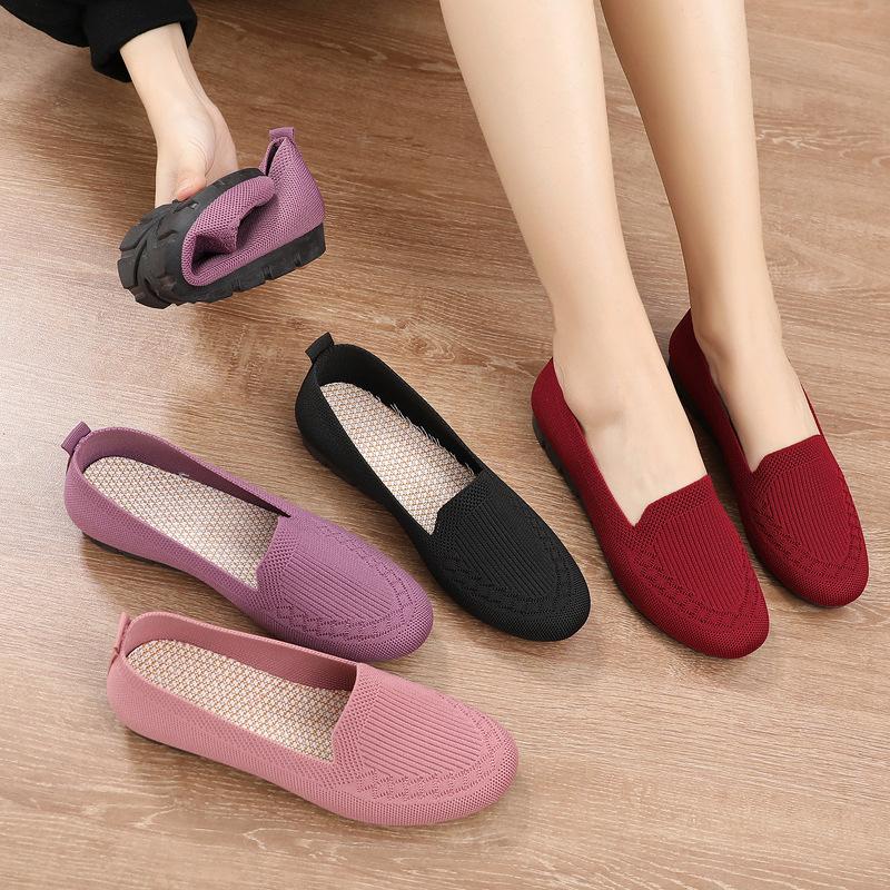 Cheap Spring New Casual Square Shoes Candy Color Cloth Shoes ...