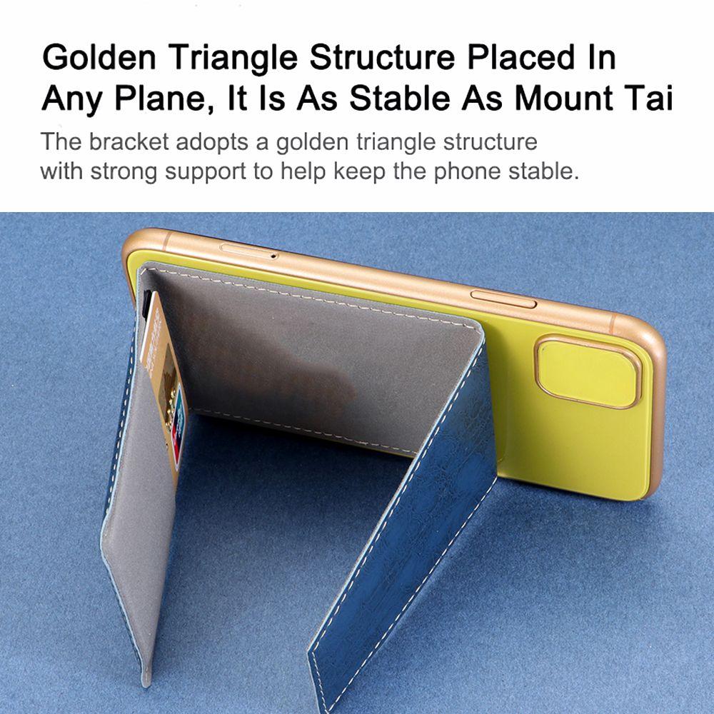Compre Invisible Stands Pouch ID Holders Back Wallet Card Cover Phone ...