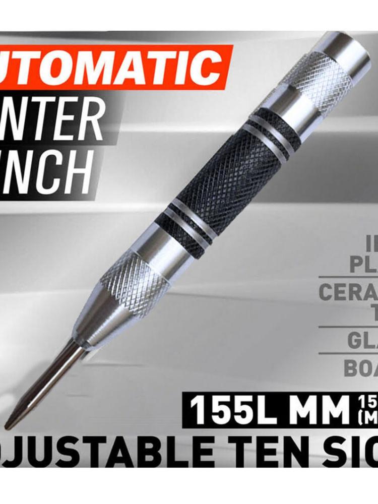 Buy Automatic Center Punch Center Pin Spring Loaded Mark Drill Marker ...