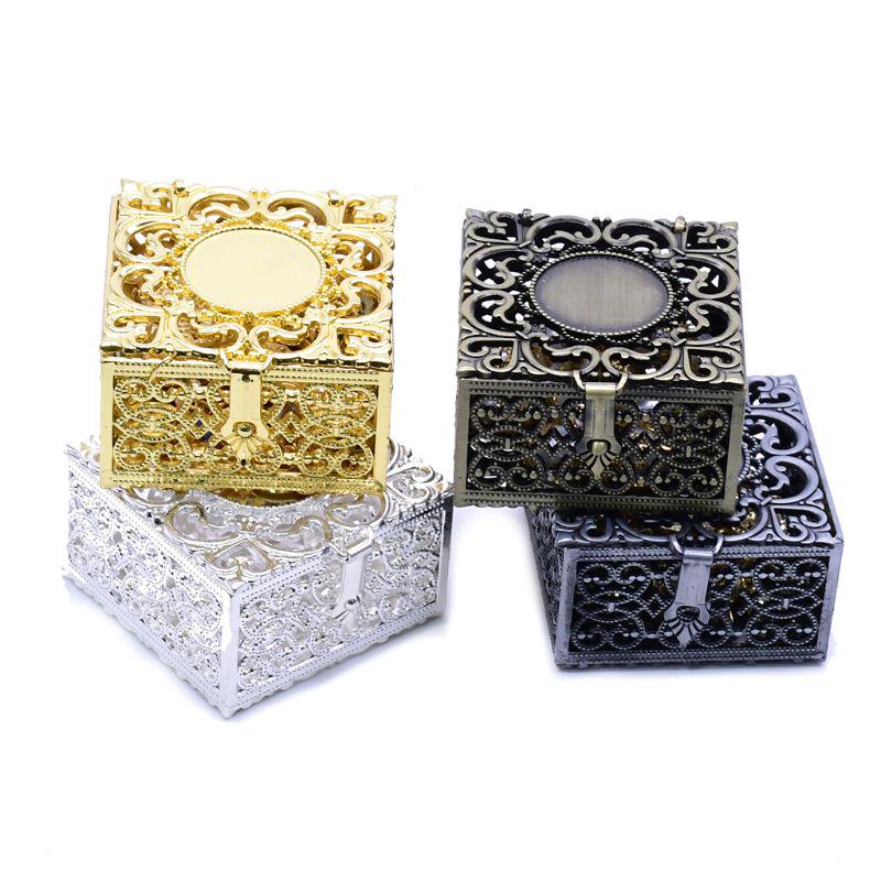 Rosary Bead Box Necklace Metal Christian Catholic Religious Jewelry ...