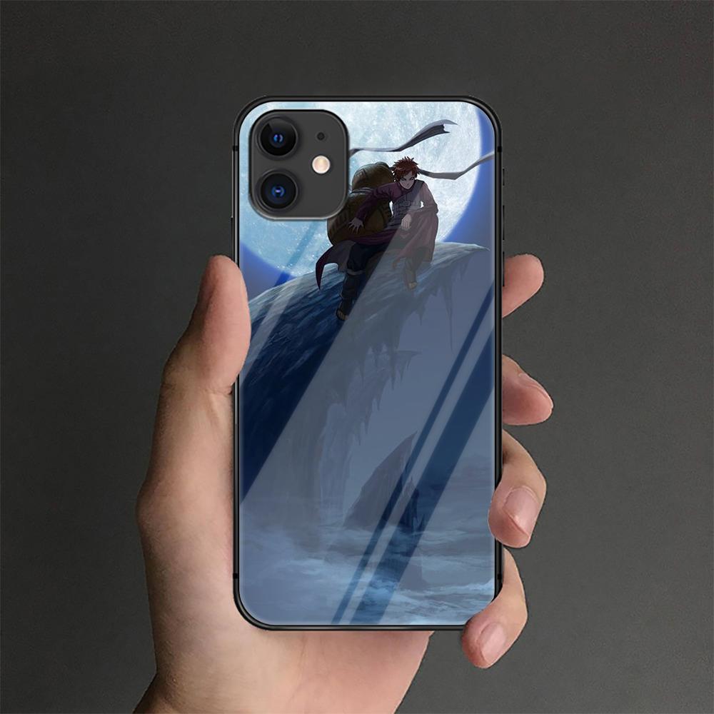 Buy Gaara Naruto Tempered Glass Phone Case Cover For IPhone Huawei ...