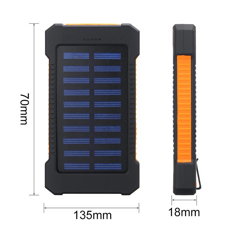 Buy 10000mah/30000mah Solar Power Bank Waterproof Portable Charging ...