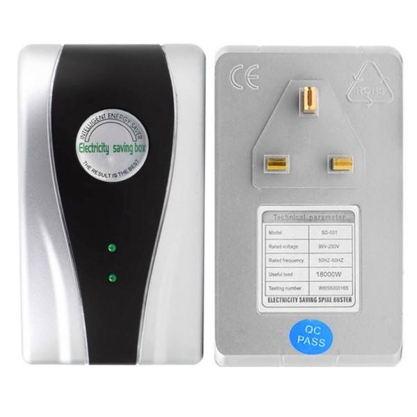 1Pc Energy Saver 90V-240V Power Supply Energy Saving Adapter Home Smart ...