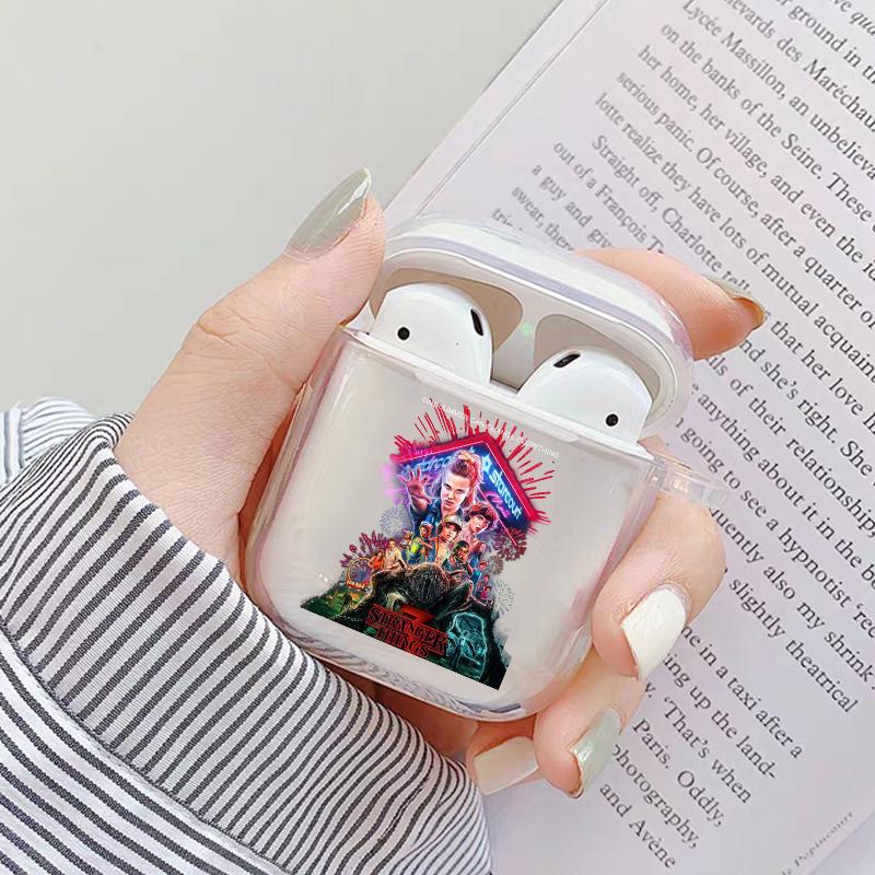 Buy Stranger Things lovely Protective Headphone Case Anti-lost Hook for ...