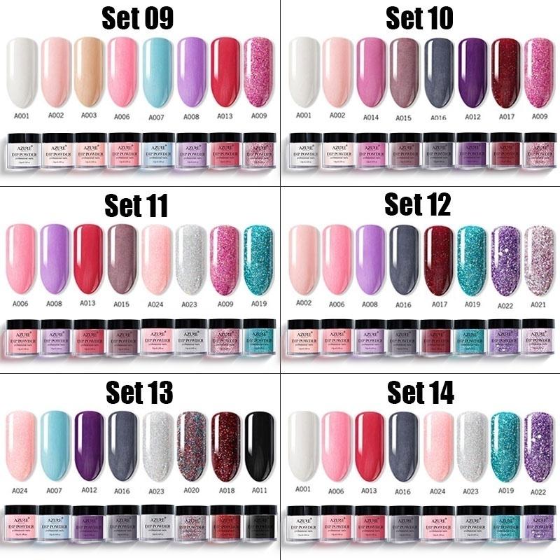 Buy 4/8 PC Dipping System Nail Kit Nail Dip Powder With Dip Base ...