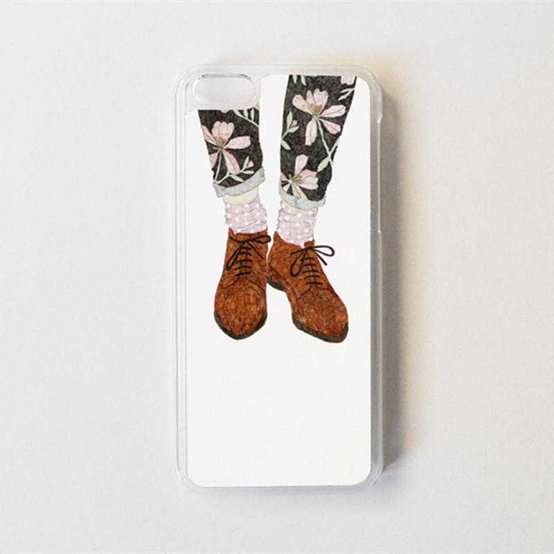 Buy Floral Legs Illustration for iPhone 4 5 6 7s Plus 8 X Case Samsung ...