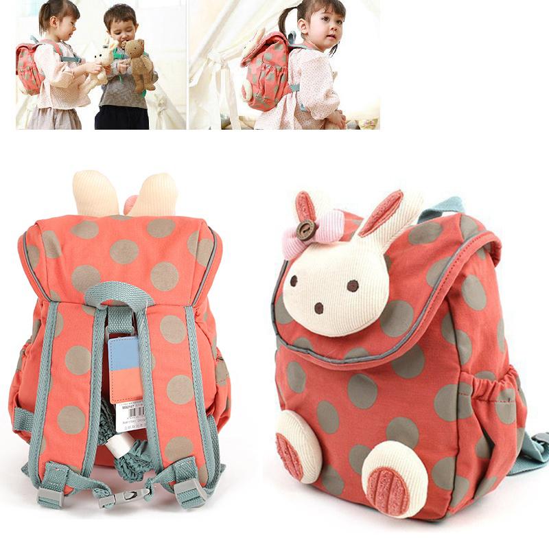 Buy Preschool Kid Fashion Children Colorful Rabbit Backpack Baby ...
