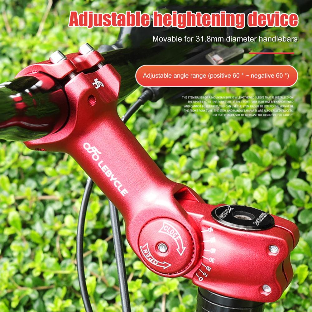 Buy LEBYCLE Adjustable Mountain Bike Handlebar Stem Cycling Bicycle ...