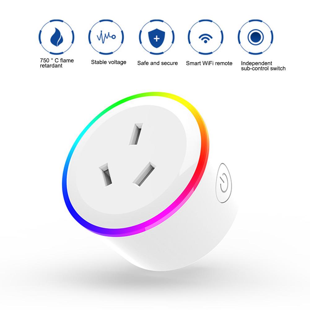 Buy AU Plug WiFi Smart Socket Remote Control Timer Outlet Power Plug ...