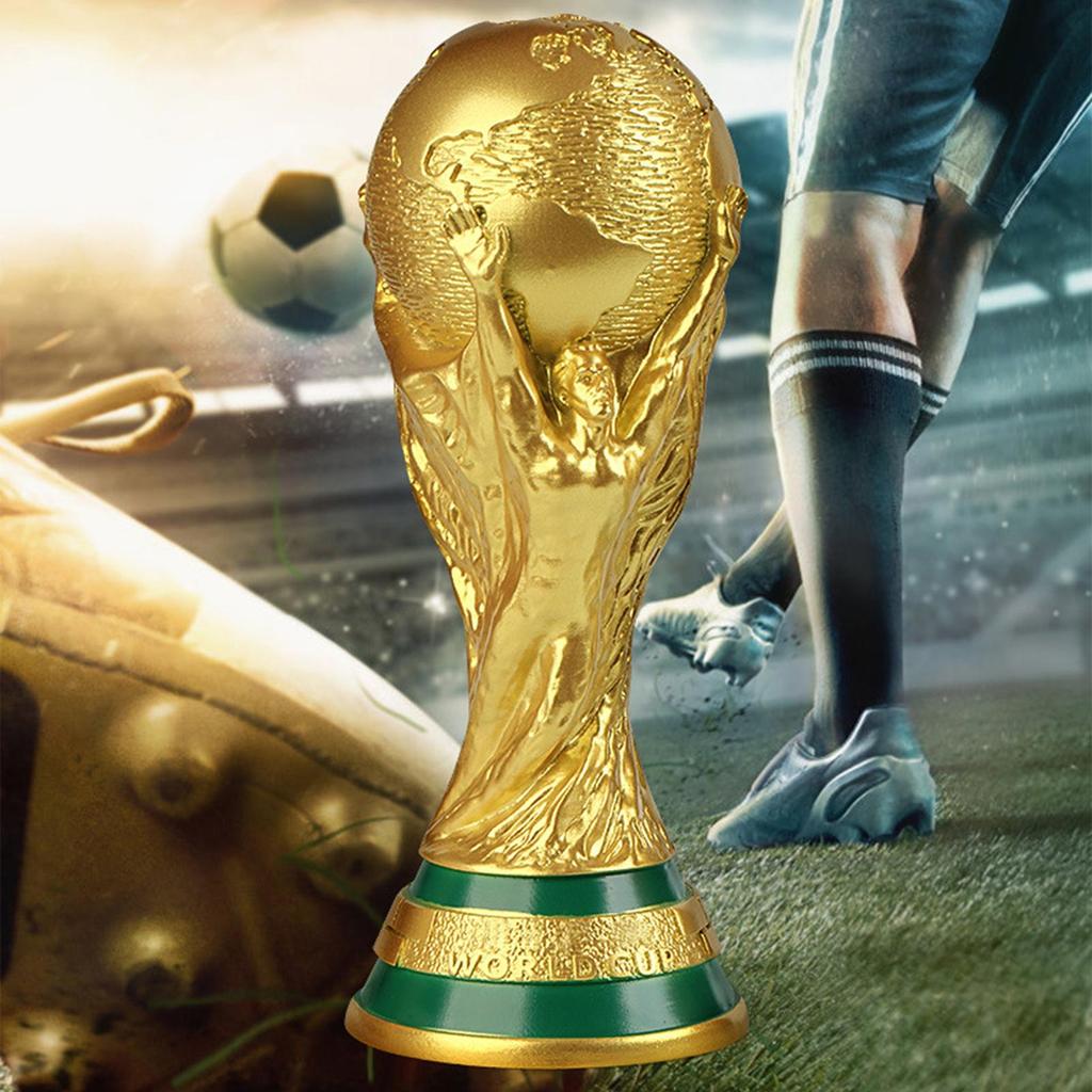 Buy 2022 World Football Trophy Europe Golden Football Cup Mascot ...