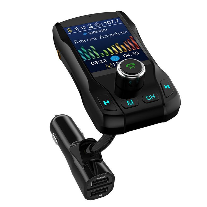 Buy Wireless Car Bluetooth FM Transmitter MP3 Player Car Kit Adapter ...