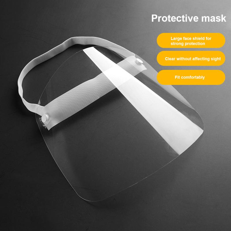 Buy Full Face Dust-Proof Transparent Mask Anti-Droplet Kitchen Cooking ...