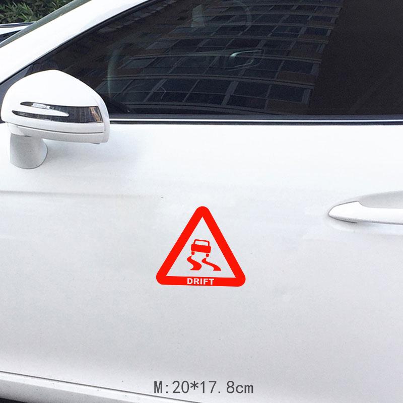 Buy Metvi Drift Warn Stickers For Car Vinyl Sticker Auto Decor ...