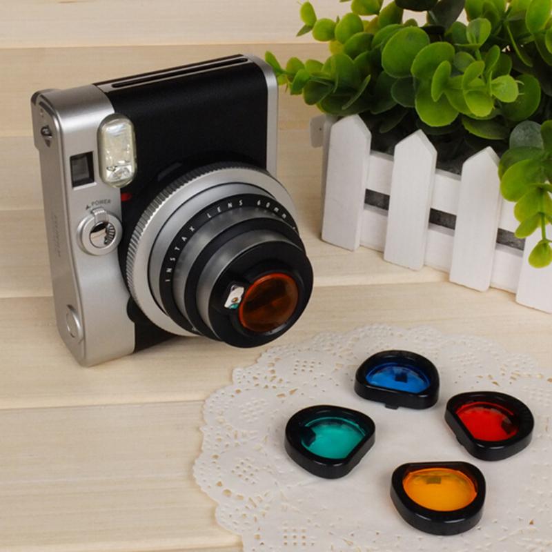 Buy 4Pcs Color Close Up Lens Filter Set For Fujifilm Instax Mini 90 ...