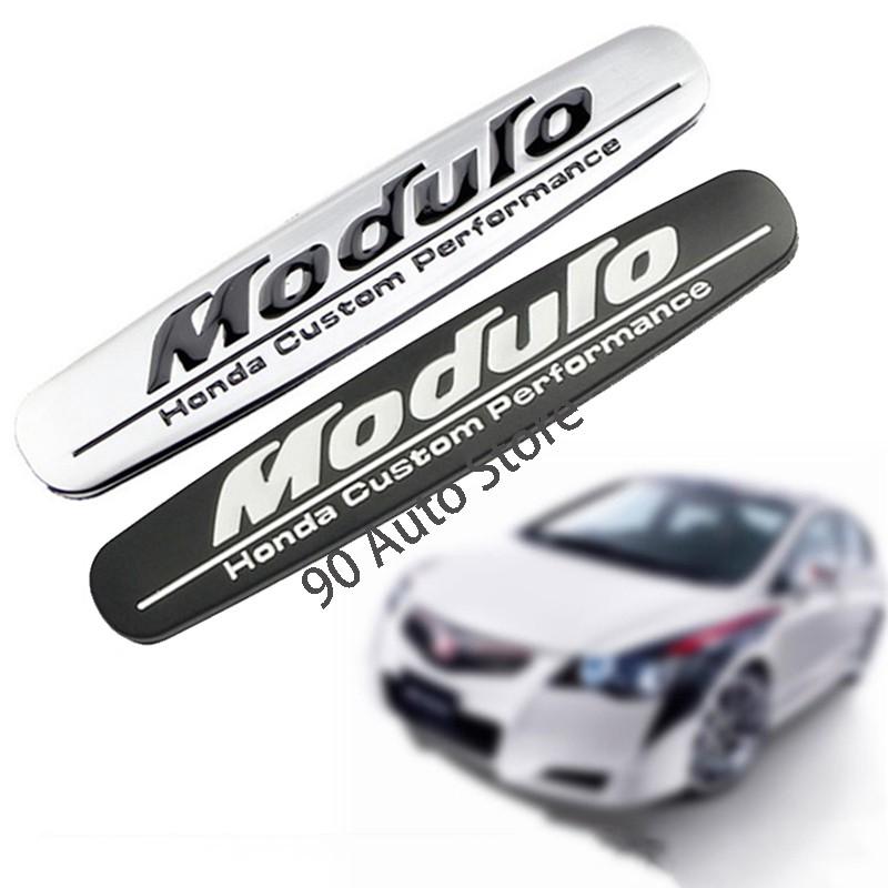 Letter Modulo Metal Car Body Sticker for City Insight Odyssey CRV Auto ...