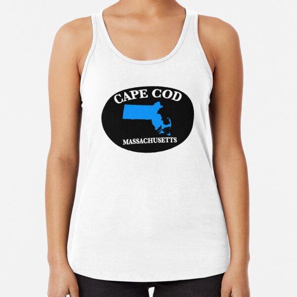 Buy Cape Cod Massachusetts Printed White Women'S Sport Tank Top at ...