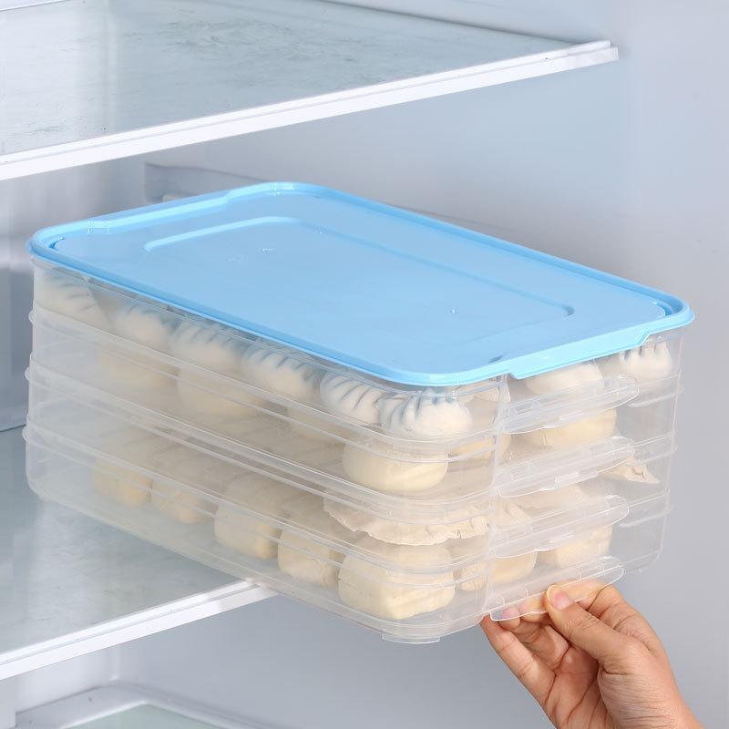Satın alın Multilayer Dumpling Box Food Storage Box Plastic ...