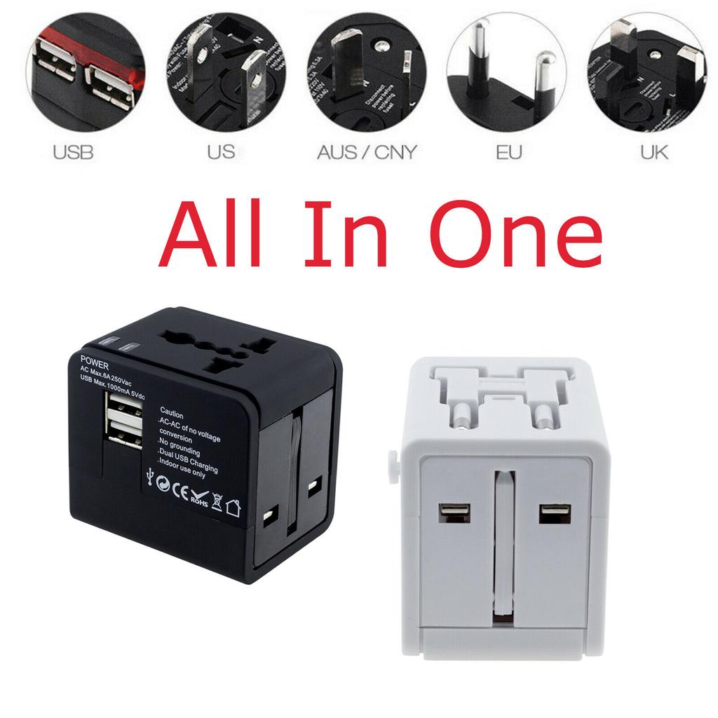Buy Universal Plug Adapter All In One Wall Charger Socket Travel Plug ...