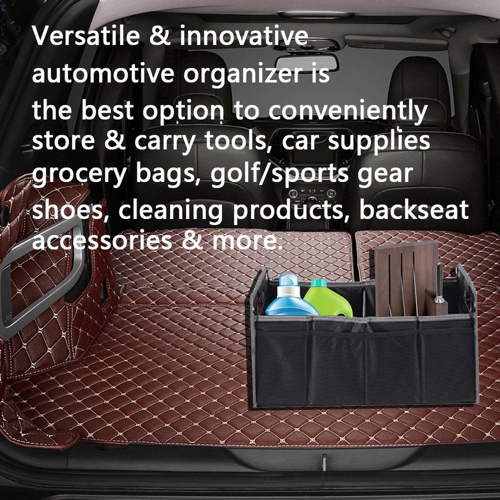 Cheap [This Week s Deals ]Trunk Organizer Premium Auto Cargo Storage ...