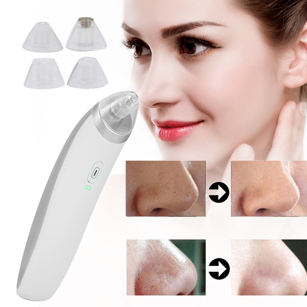 Buy Electric 4‑In‑1 Blackhead Removal Pore Cleaner Suction USB Charging ...