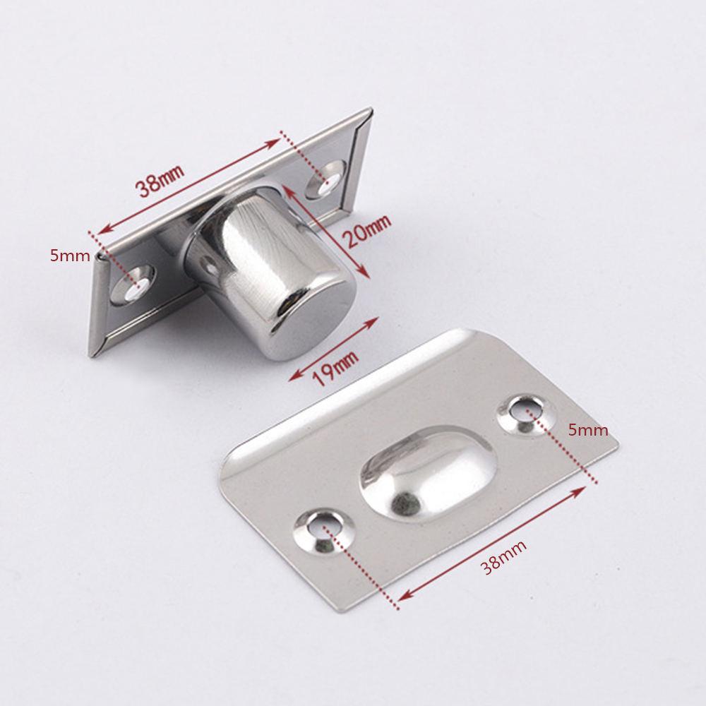 Buy 3 Sets Stainless Steel Door Touch Shaft Ball Catch Latch Catcher ...
