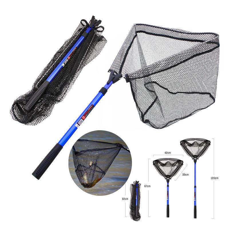 Buy 47 Inch Telescopic Carp Fishing Landing Net And Handle Pole Carp ...