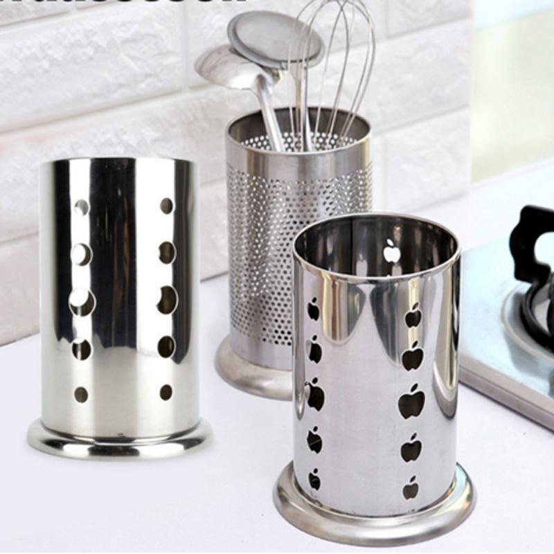 Kitchen Stainless Steel Tableware Storage Racks Storage Rack Drain-buy ...