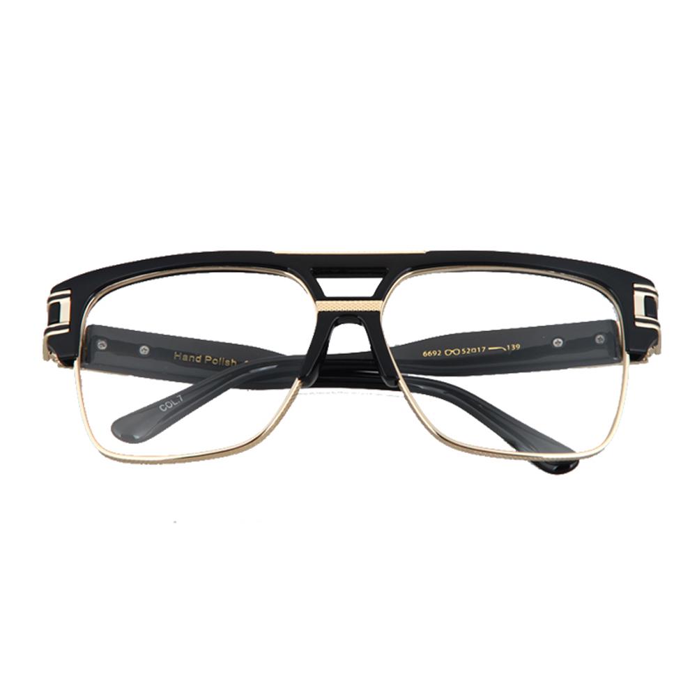 Halbe Rahmen Brillen großen Frames Männer Platz optische Auge Brillen ...