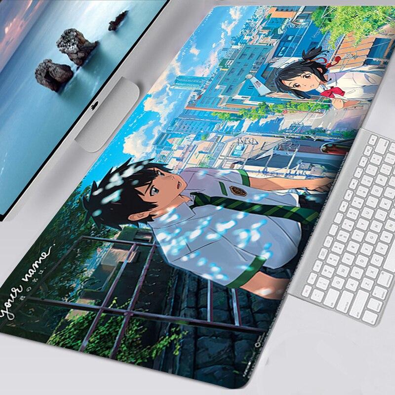 Buy Your Name Anime Mousepad Kawaii Computer Gaming Accessories Mouse ...
