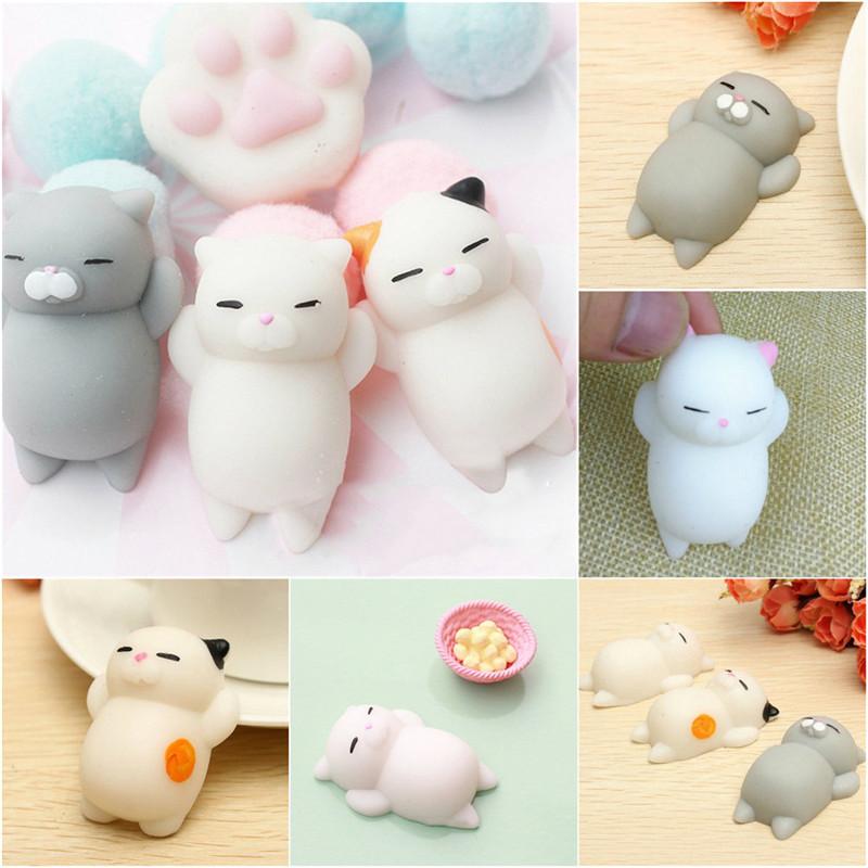Buy Adorable Innovative Cat Squeeze Toy Stress Release Abreaction Small ...