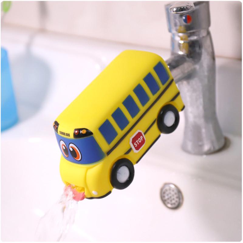 Buy Cute Cartoon Kids Faucet Extender Durable Toddler Sink Baby ...