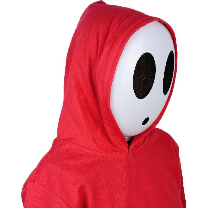 Buy White Shy Guy Mask Girl Halloween Mask Full Face Mask Costume ...