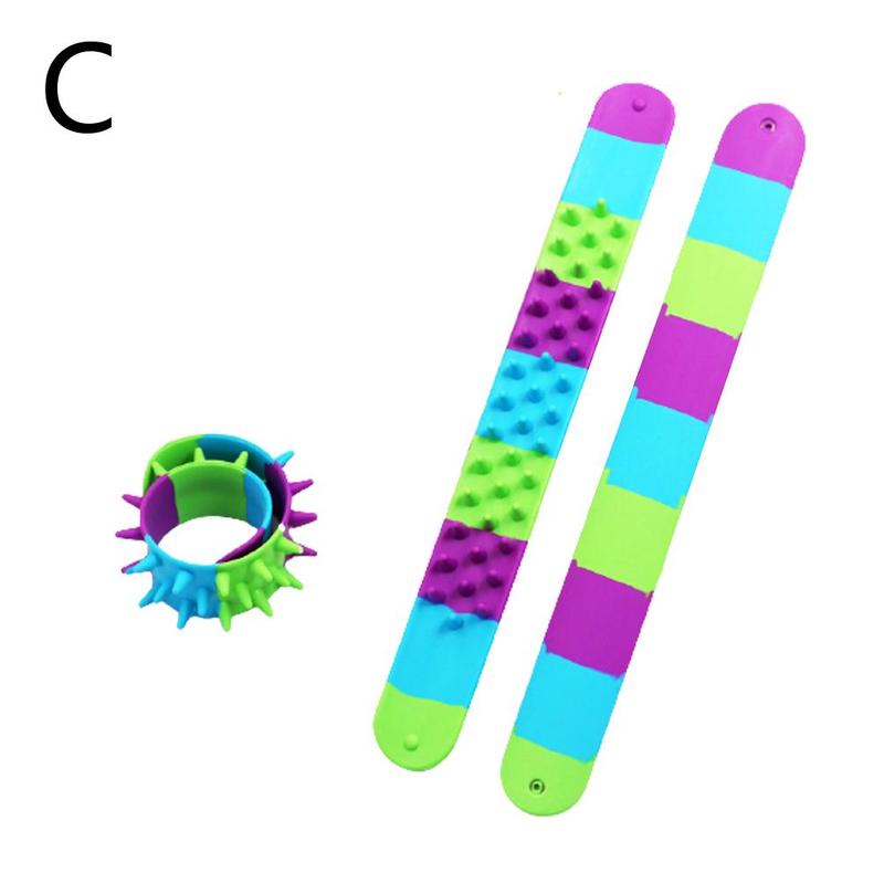 Buy Spike Fidget Bracelets Office School Classroom Sensory Classic ...