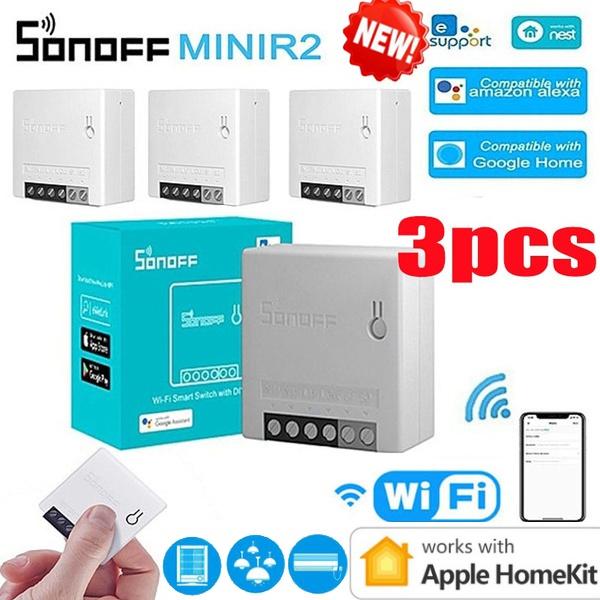 Buy 3 PCS SONOFF MINIR2-Two-way Smart Switch Latest Smart Wireless ...