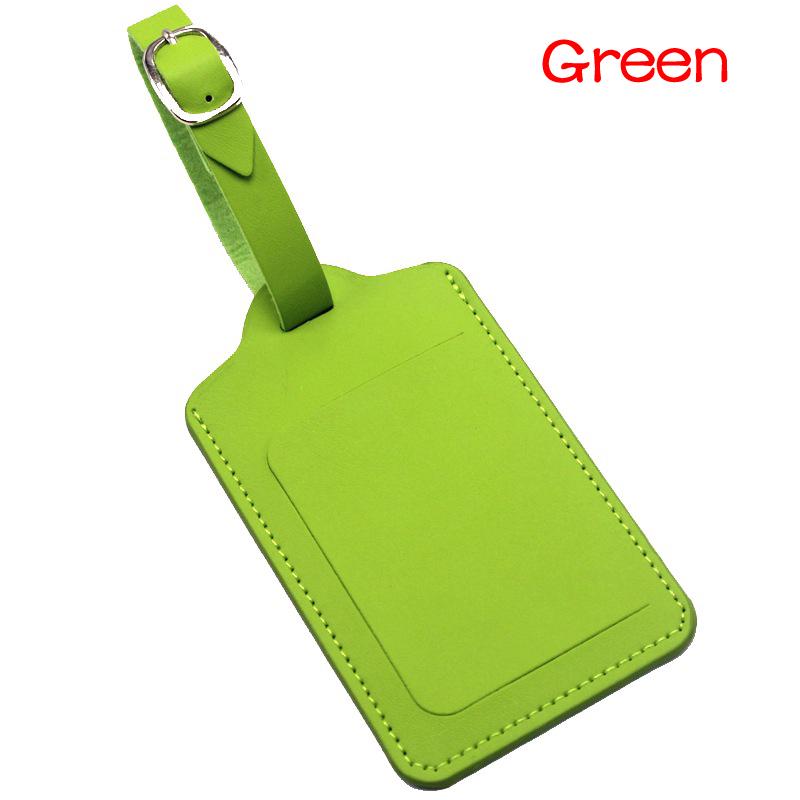 Buy Travel Detachable Name Tags Luggage Tags Vacation Leather Suitcase ...