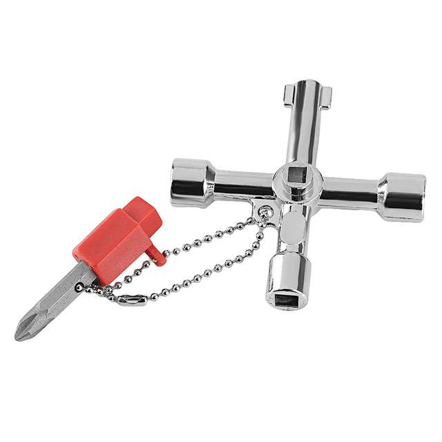 Buy New 5 In 1 Universal Cross Square Triangle Train Electrical Cabinet ...