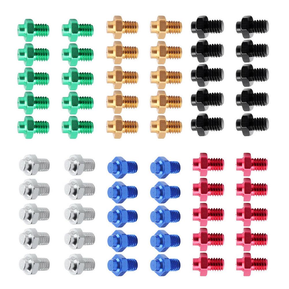 Buy 10x Bike Bicycle Pedal Screws Hexagon Pedal Bolts Fixed Studs Non ...