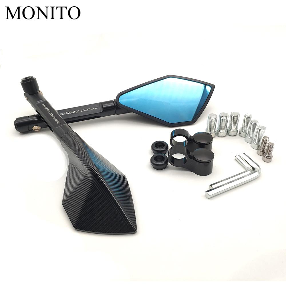 Cheap Universal Cnc Motorcycle Rear View Mirror Motorbike Rearview Side