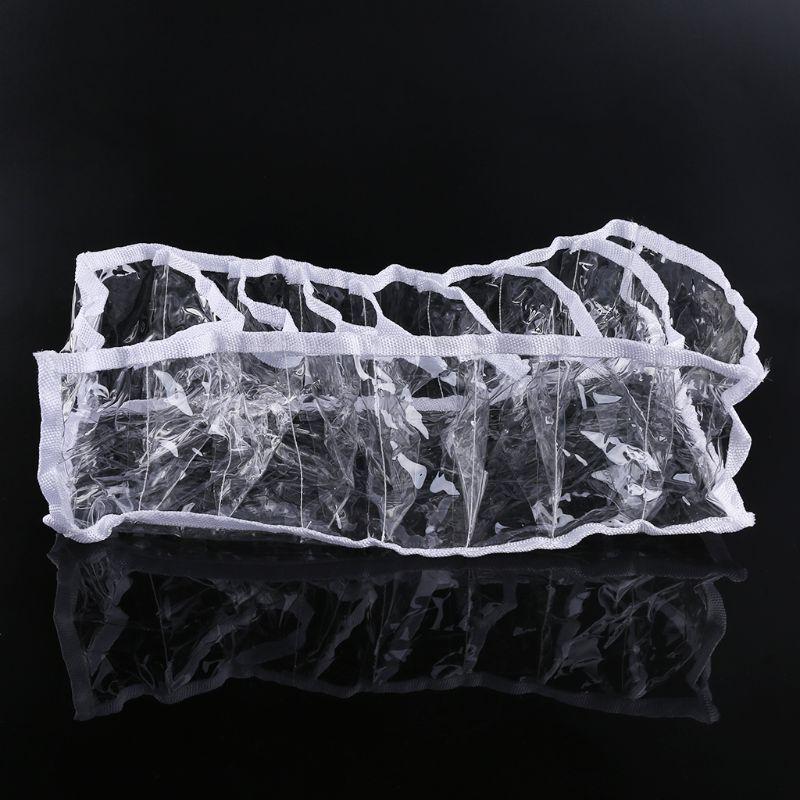 Buy 6/8/9 Grid PVC Closet Organizer Storage Box Container For Underwear ...