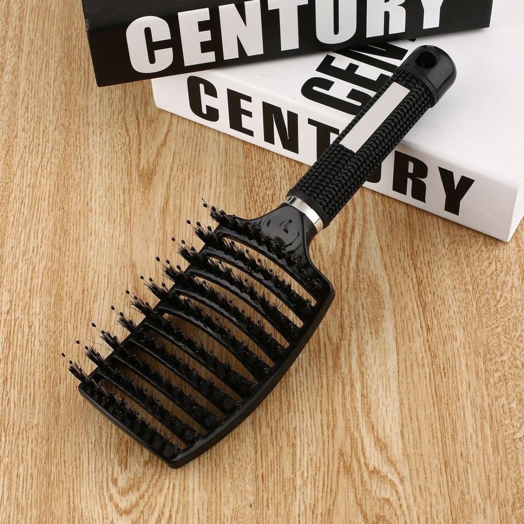 Buy ICOCO Hair Scalp Massage Comb Bristle & Nylon Hairbrush Wet Curly ...