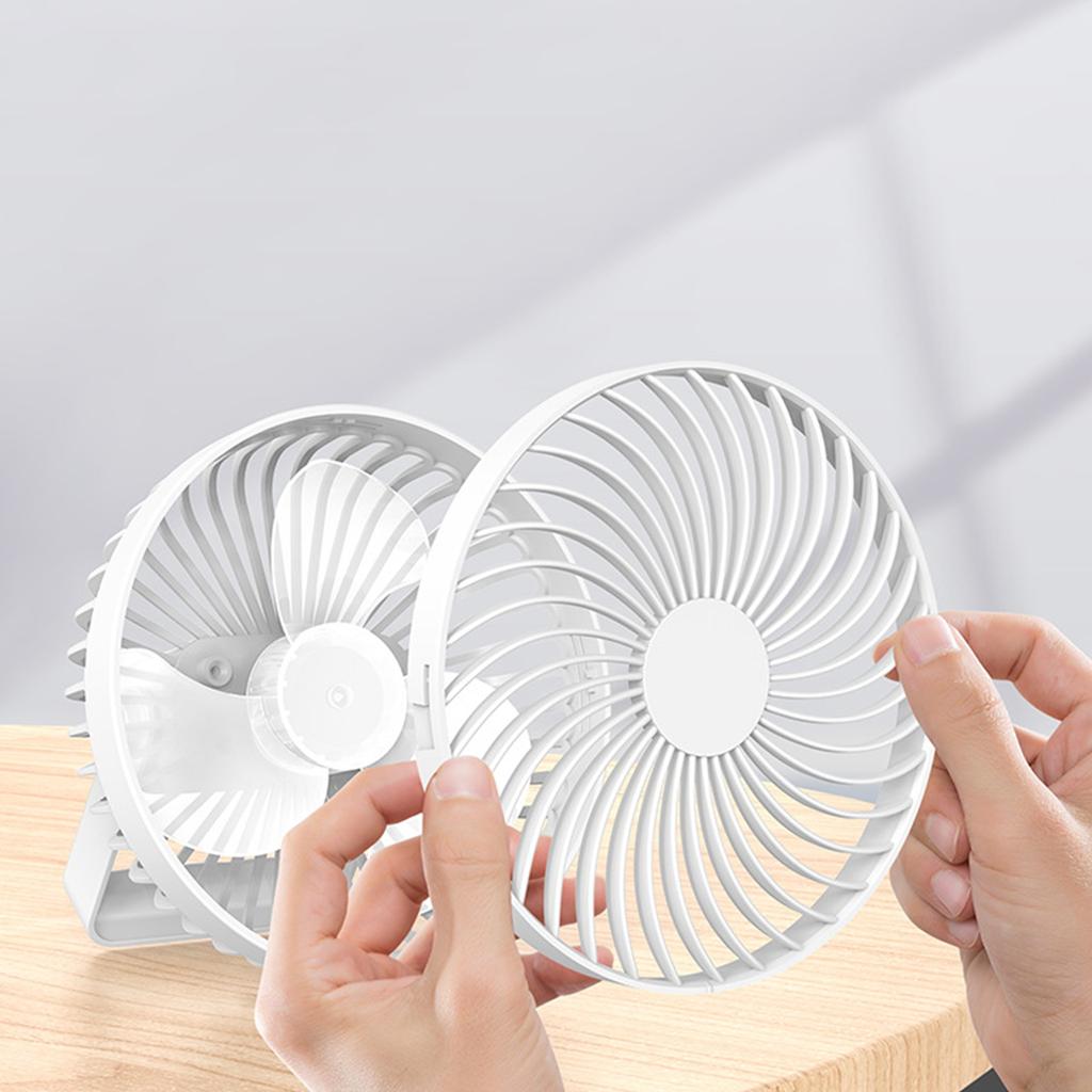 Cheap Small Ceiling Fan 4-Speed Hanging Fan with Hook Rechargeable ...