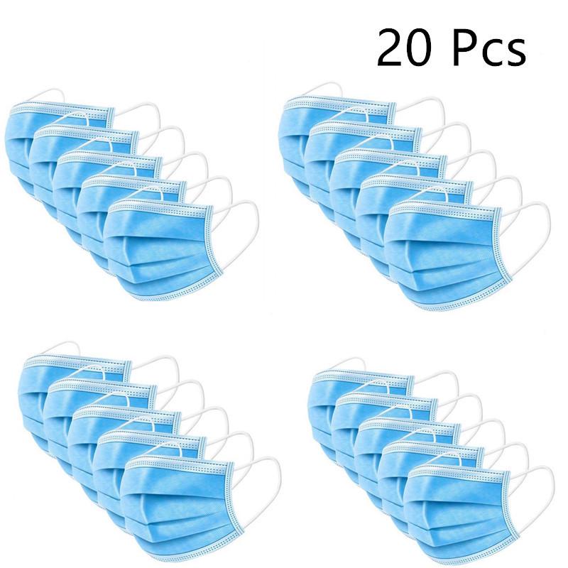 Buy 50 Pcs Disposable Replacement Mask Pad Insert Non Woven Mat Cushion ...