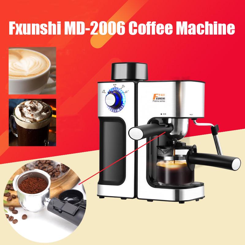 220V Fxunshi MD-2006 automat lapte Bubble cafea espressor - cumpărați ...
