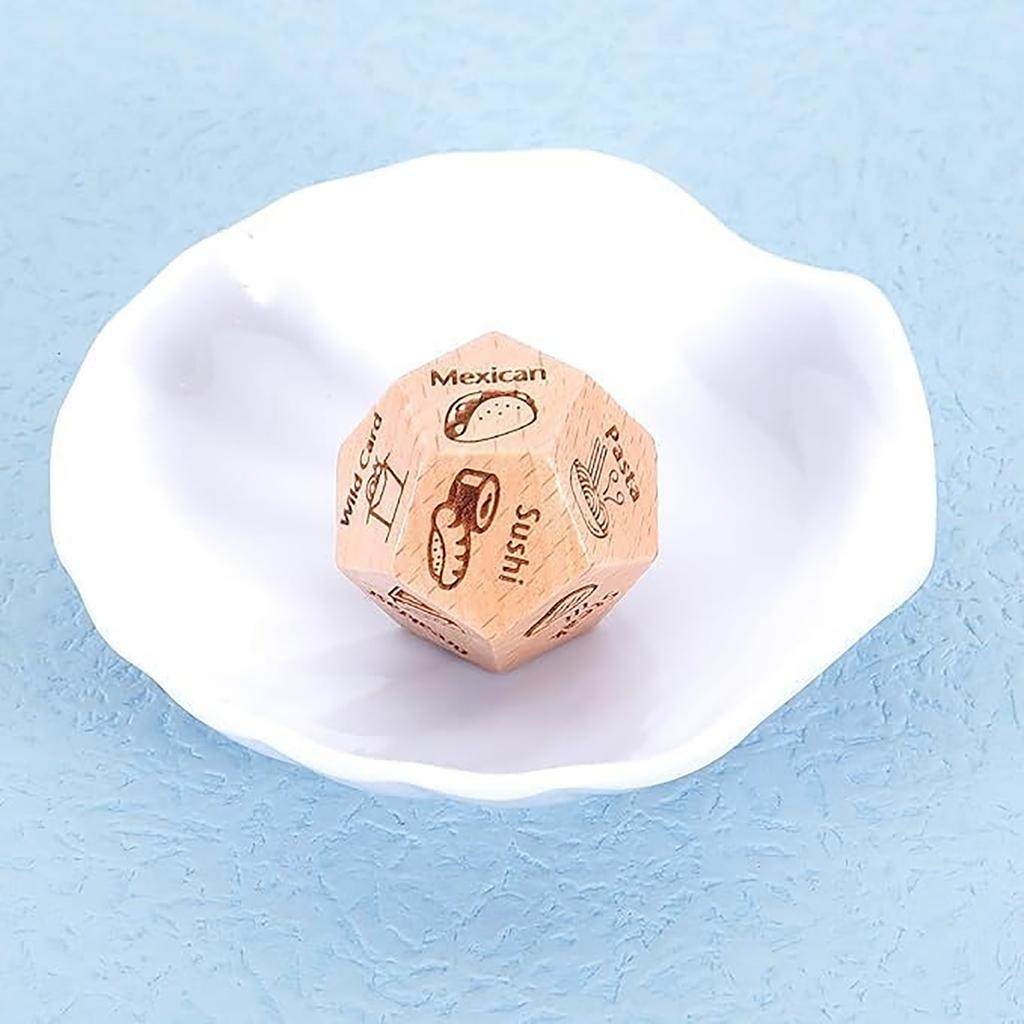 Lovers Dice Food Decision Dice Game - Fun Family Dinner Choice Maker ...