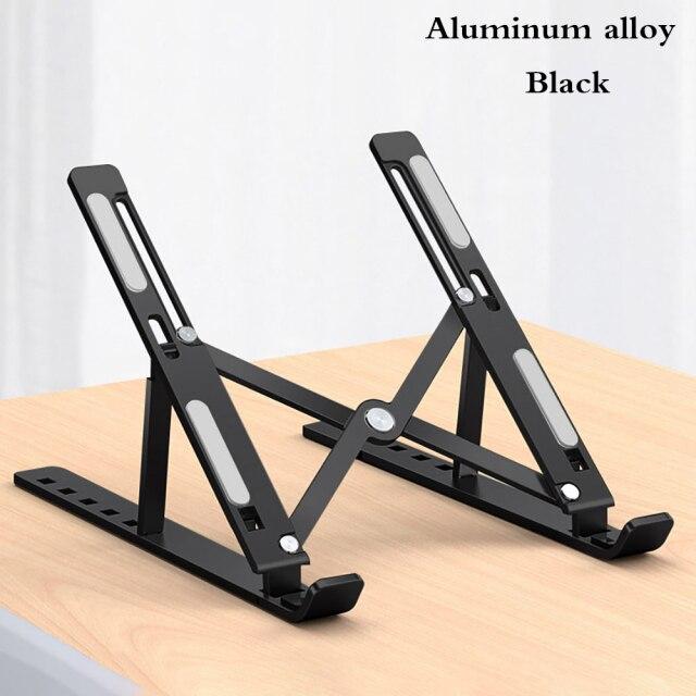 Buy Adjustable ABS Laptop Stand Portable Base Notebook Stand Support ...